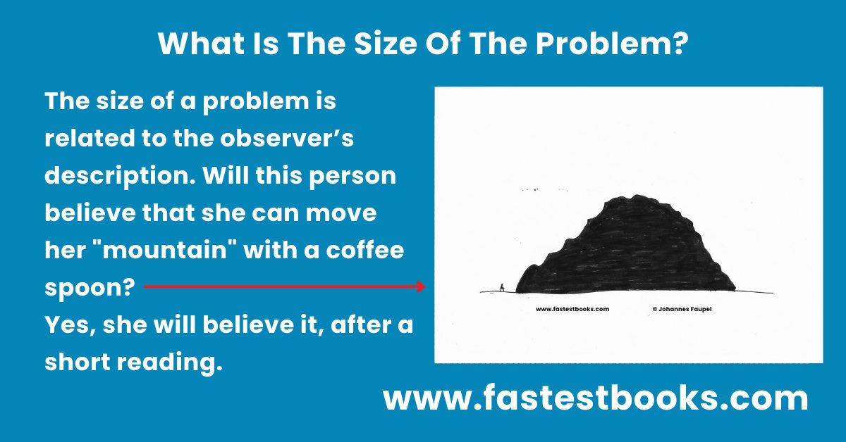What Is The Size Of The Problem? Look here at the definition