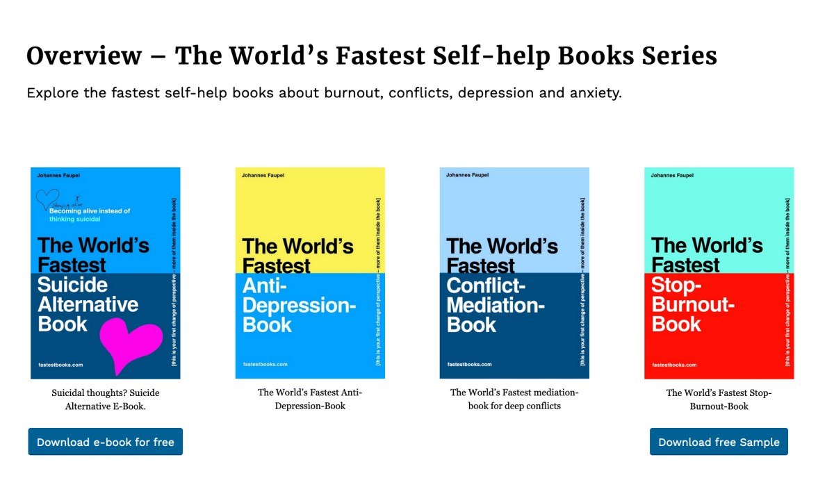 What are the best self-help books on depression and anxiety?